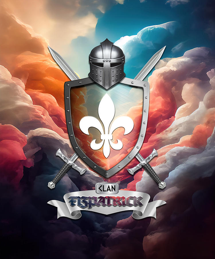 Fitzpatrick Family Coat of Arms Design #4 Digital Art by MyIrish Store ...