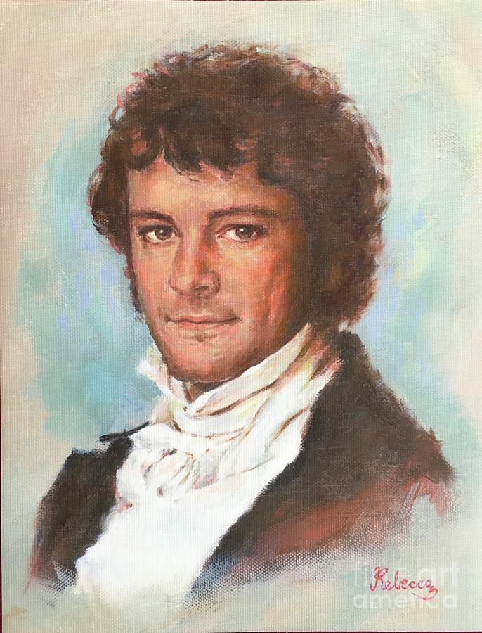 Fitzwilliam Darcy Portrait Painting by Rebecca Mike - Pixels Fitzwilliam Darcy Portrait Painting by Rebecca Mike - Pixels