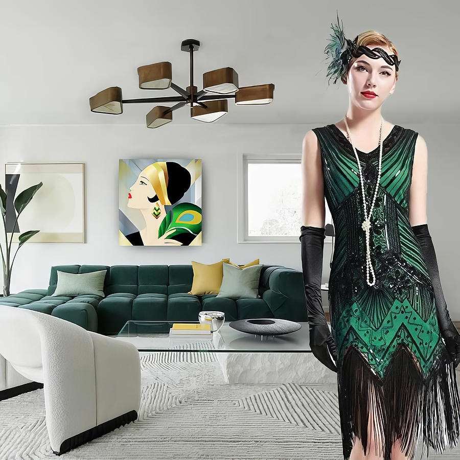 Flapper Example Digital Art by Chuck Staley - Fine Art America