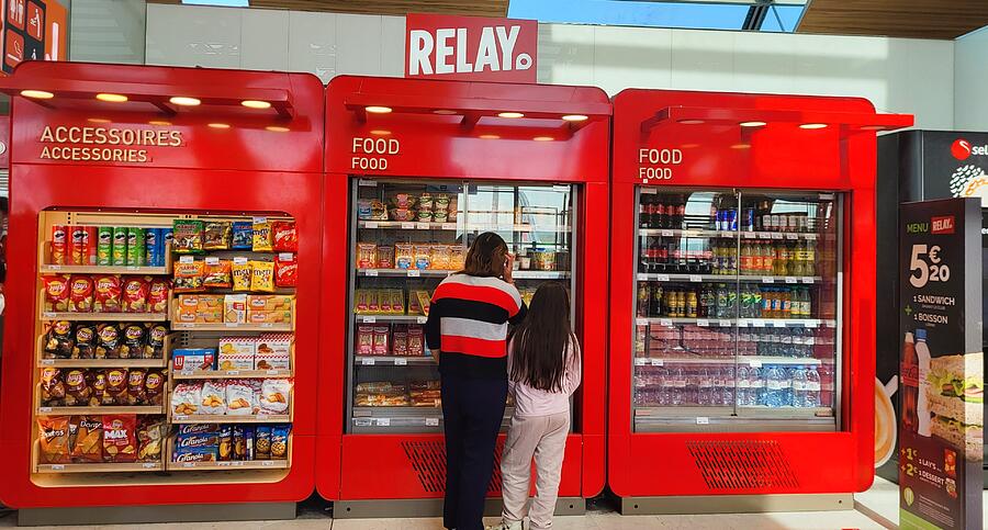 Relay, Charles De Gaule Airport, Paris, France Photograph by Rita ...