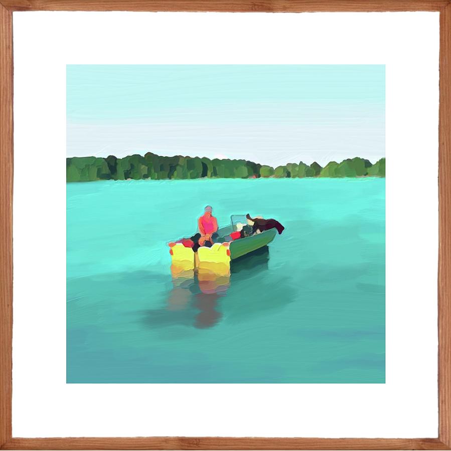 Float Painting by Gabe Leon - Fine Art America