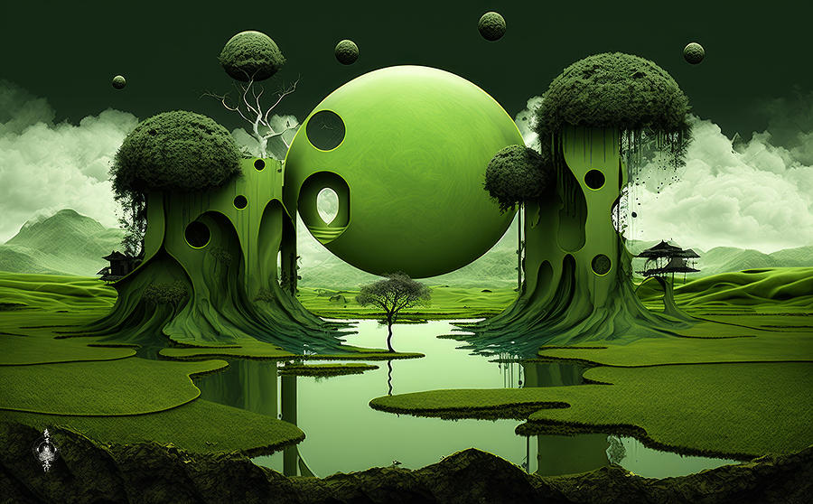 Floating Infinity Digital Art by Decorative Studios - Fine Art America