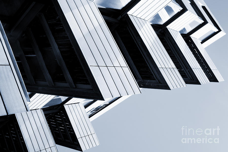 Flying Blocks Photograph by Michel Lambert - Fine Art America