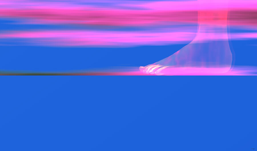 Foot From Sky Digital Art by Aaron Spicer - Fine Art America