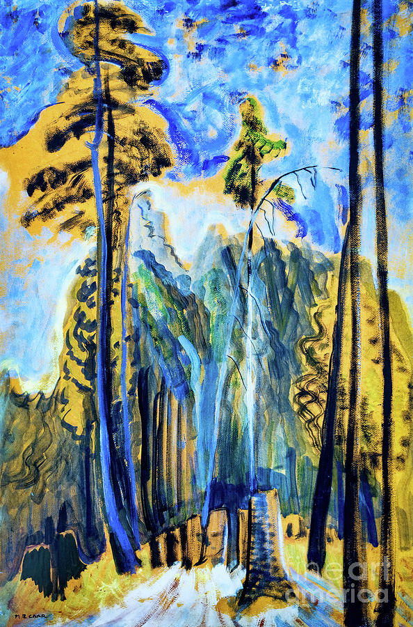 Forest by Emily Carr 1932 Painting by Emily Carr - Pixels