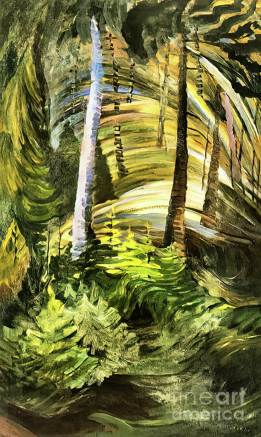 Forest by Emily Carr 1938 Painting by Emily Carr - Fine Art America