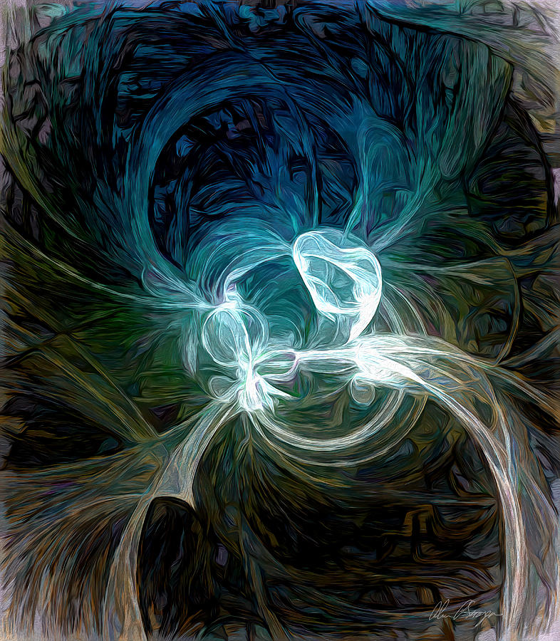 Fractal Alien Scream Digital Art by Alan LeStourgeon - Fine Art America