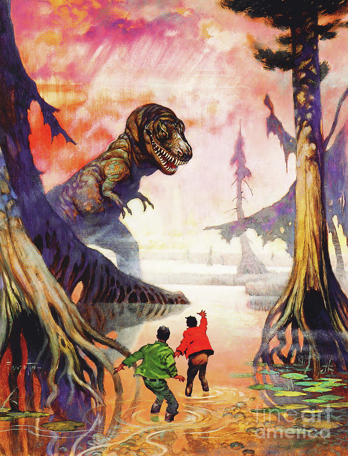 Frank Frazetta - Swamp God Painting by Magical Vintage - Fine Art America