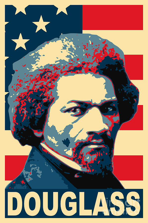 Frederick Douglass America Poster Digital Art by Filip Schpindel - Pixels