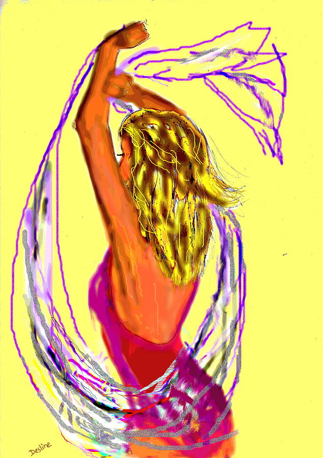 Free Spirit Mixed Media by Desline Vitto - Fine Art America