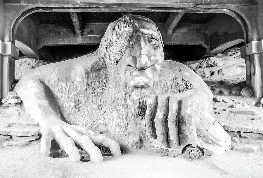 Seattle Fremont Troll Photograph by Dan Westfall - Fine Art America