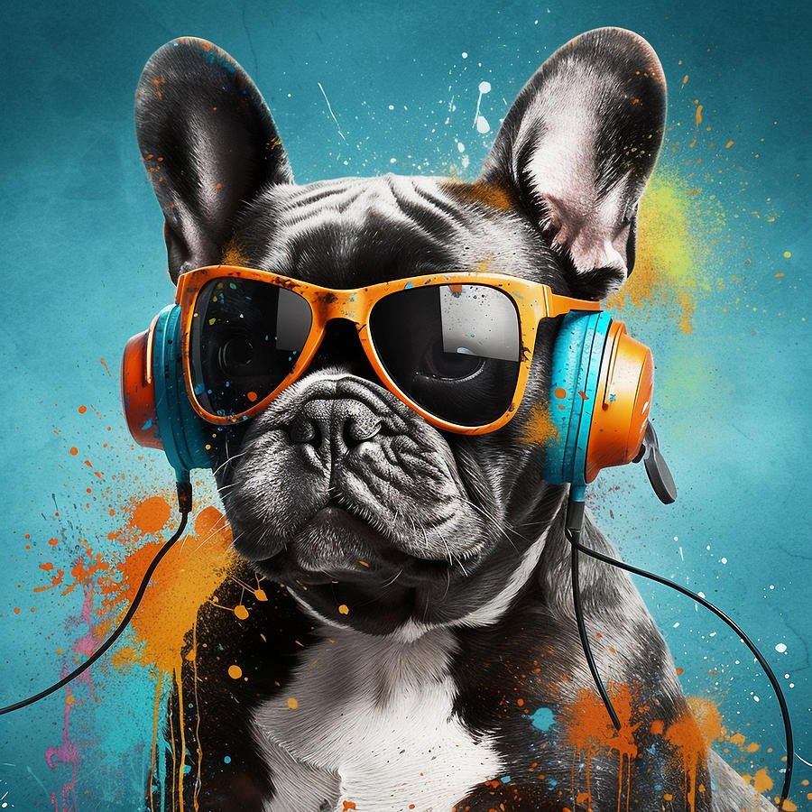 French Bulldog Collection 26a Mixed Media by Marvin Blaine - Fine Art ...