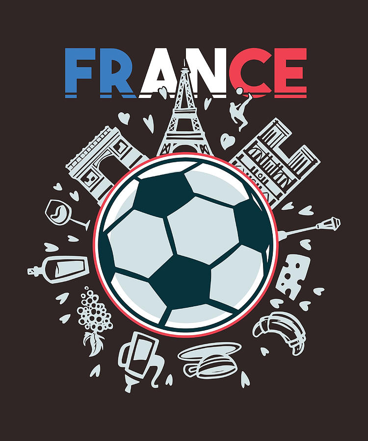 French culture landmarks Poster nature Painting by White Palmer - Pixels