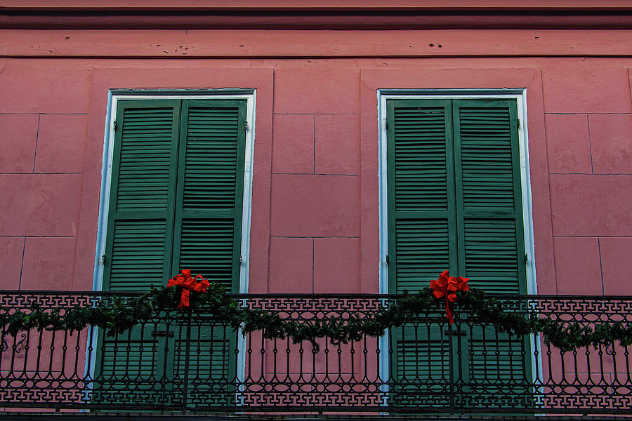 French Doors in the French Quarter Photograph by Charles Everhardt ...