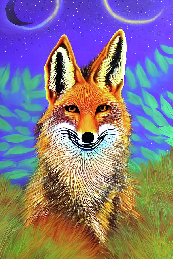 Fresh Spring Fox Digital Art by Ethan Bristow - Fine Art America