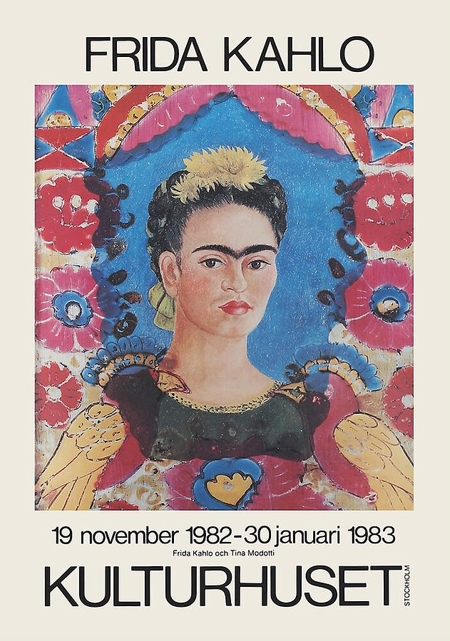 Frida Kahlo Exhibition Digital Art By Kyle Knowles Fine Art America