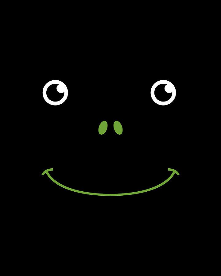 Frog Face Digital Art by Jane Keeper - Fine Art America