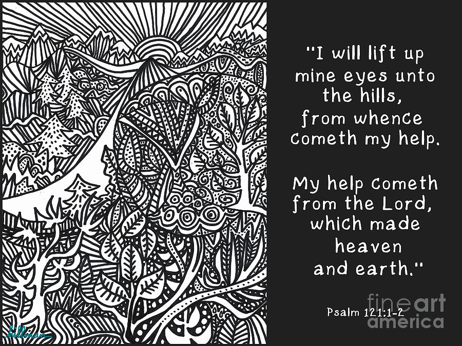 From Whence Cometh My Help Mixed Media by A Hillman - Fine Art America