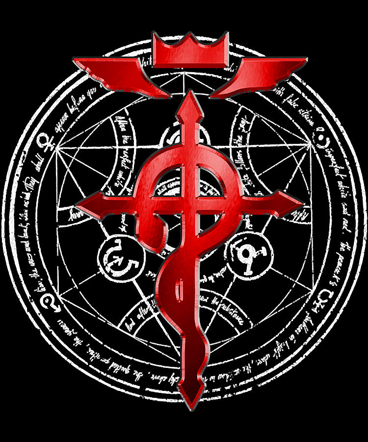 Fullmetal Alchemist Transmutation Symbol Poster Painting by Stevens ...
