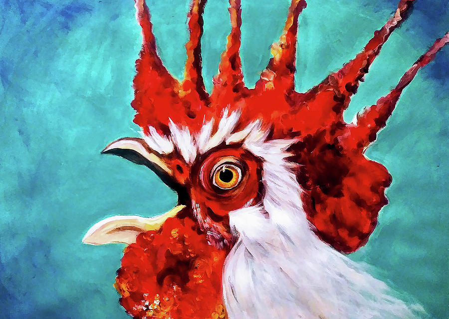 Funky Painting by Perla Sofia Gonzalez - Fine Art America