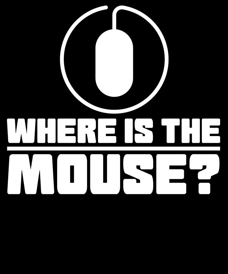 Funny Cat Programmer Coder Programming Where Is The Mouse Digital Art