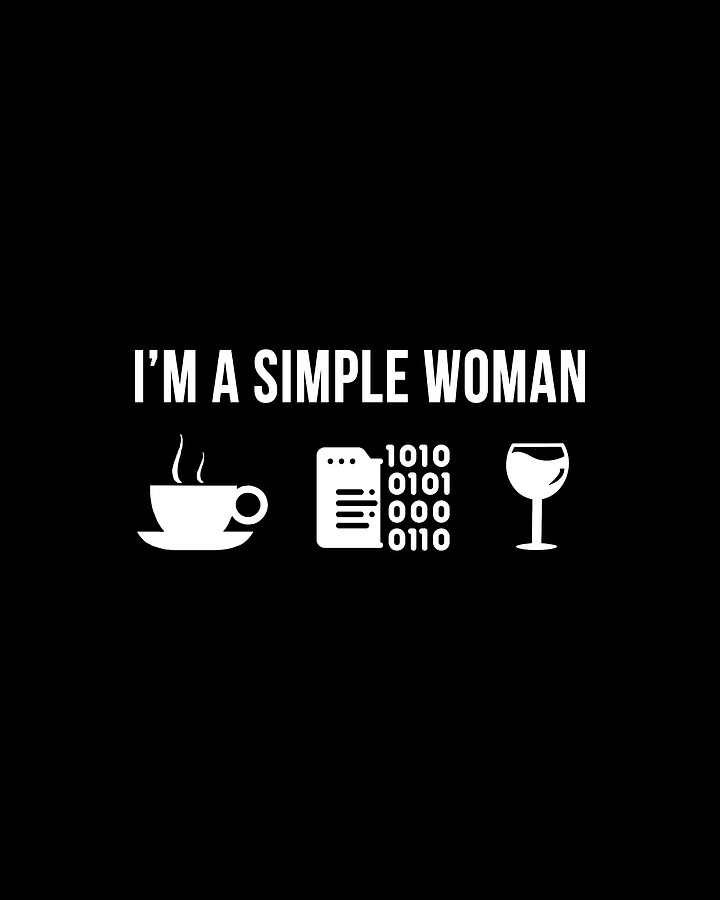 Funny Programmer Job IT Tech Career Simple Man Digital Art by Lukas Davis | Pixels