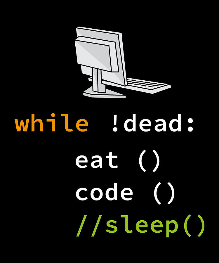 Funny Programming Coding Developer Gift Digital Art by P A - Fine Art ...