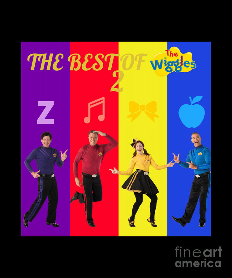 Funny Vintage The Wiggles Graphic Tee Digital Art by Rocking The Things ...
