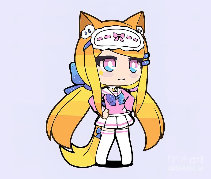 Gacha Life Senpaibuns Painting by Stewart Wayne - Pixels