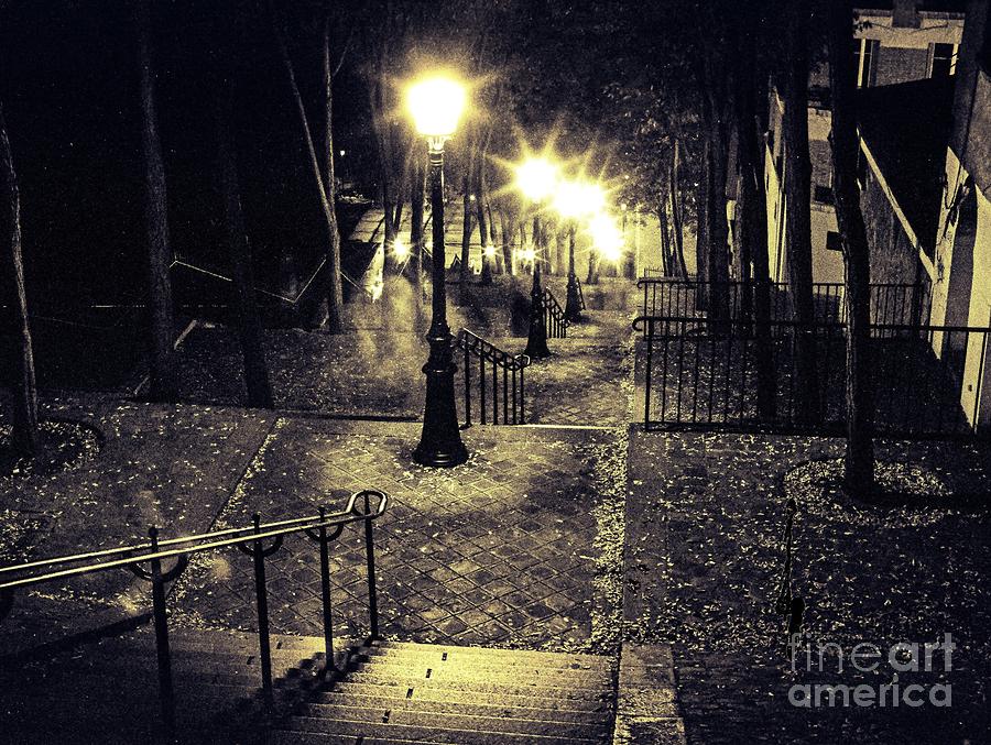 Vintage gaslight Paris Photograph by Michael McCormack - Fine Art America