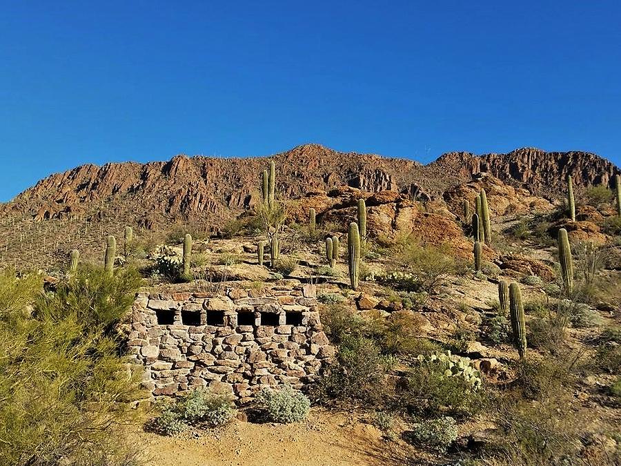 Gates Pass Stone Structure Photograph by Dennis Boyd - Pixels