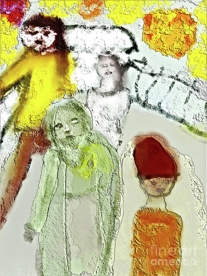 Gathering Drawing by Bill Owen - Fine Art America