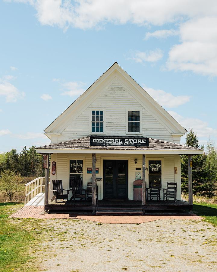 General Store, Penobscot Photograph by Jon Bilous - Fine Art America