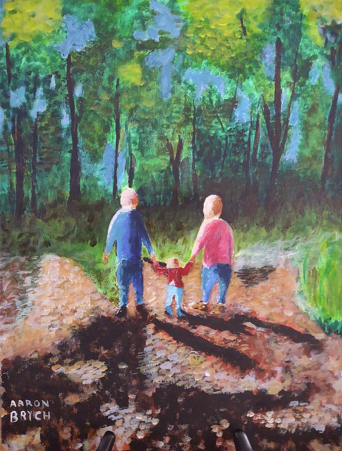 Generations Painting by Aaron Brych - Fine Art America