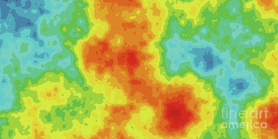 Generic Thermal Infrared Heat Allocation Map 527 by Frank Ramspott