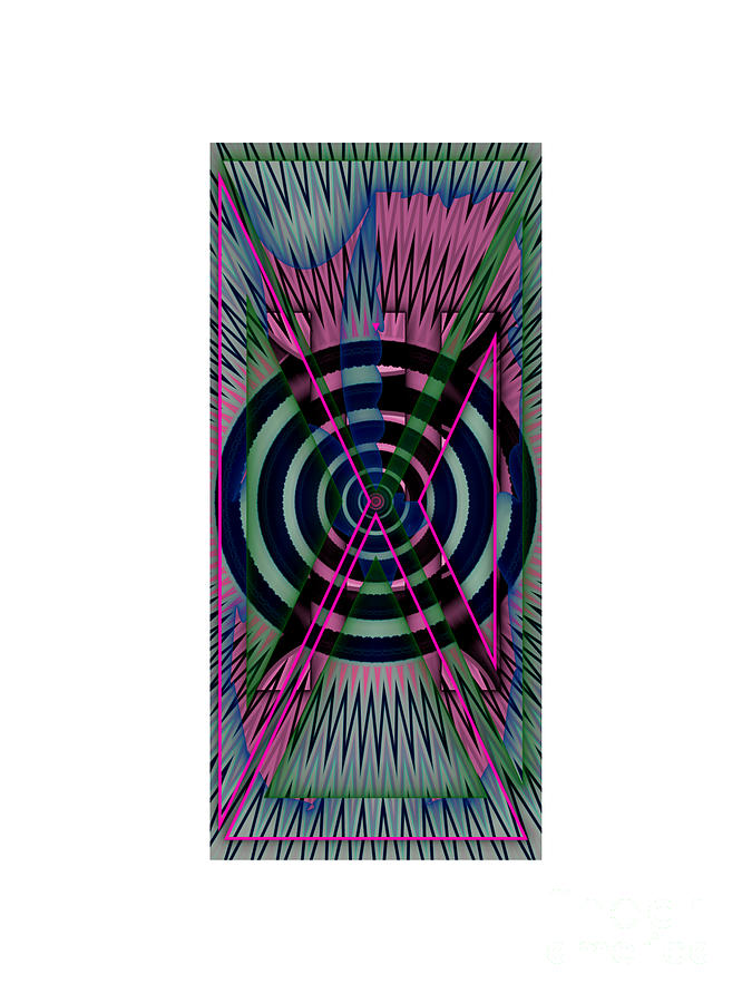 Geometric Patterns, Digital Art Digital Art by Valerie Gudger - Fine ...