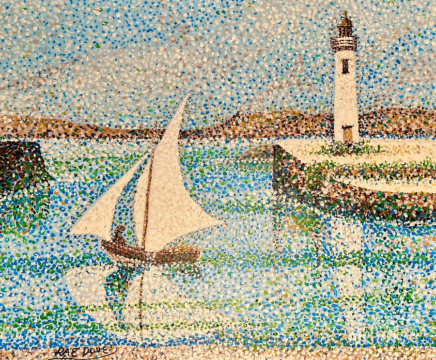 Georges Seurat Color Explorations Digital Art by Alinas Watson - Fine ...