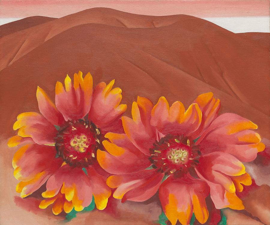 Georgia O'Keeffe The Sensuous World of Flowers Painting by Ilyas Dani ...