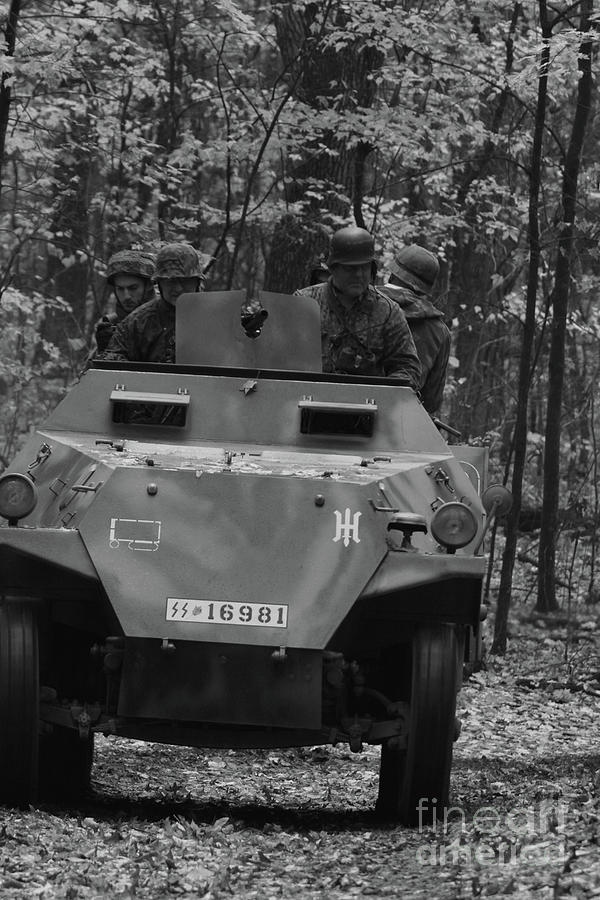 German Halftrack Photograph by Christopher Purcell - Fine Art America