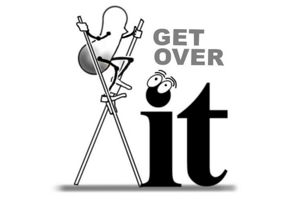 Get over 'IT' Drawing by Robert Murray - Fine Art America