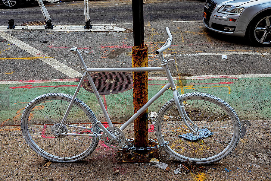 Ghost Bicycle Photograph by Robert Ullmann - Fine Art America