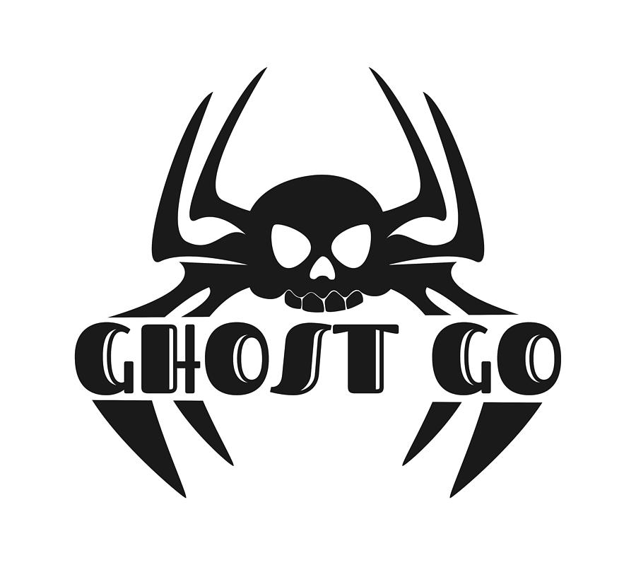 Ghost Go Spooky Season Digital Art by Ardoun Shop - Fine Art America