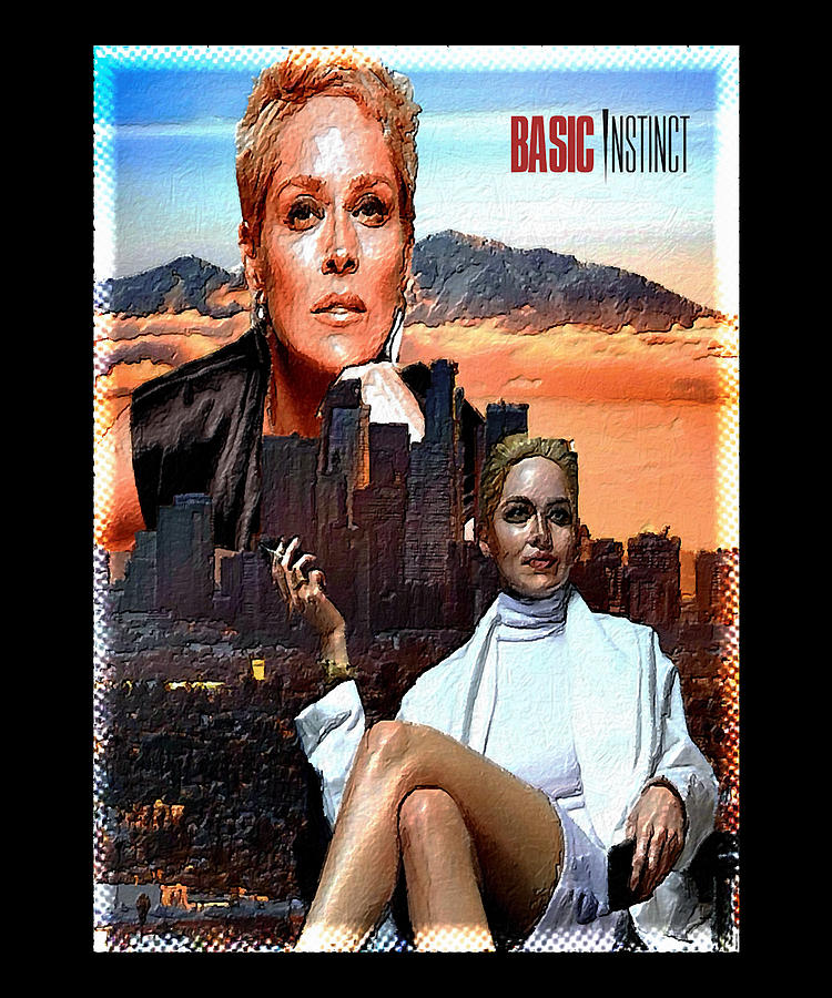 Gift For Men Sharon Former Famous Stone Model Awesome For Movie Fan ...