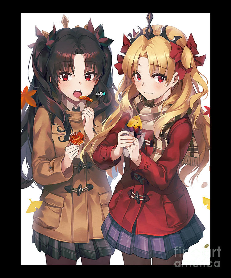 Gifts Women Fate Rin Stay Tohsaka Night Graphic Fans Drawing by Anime ...