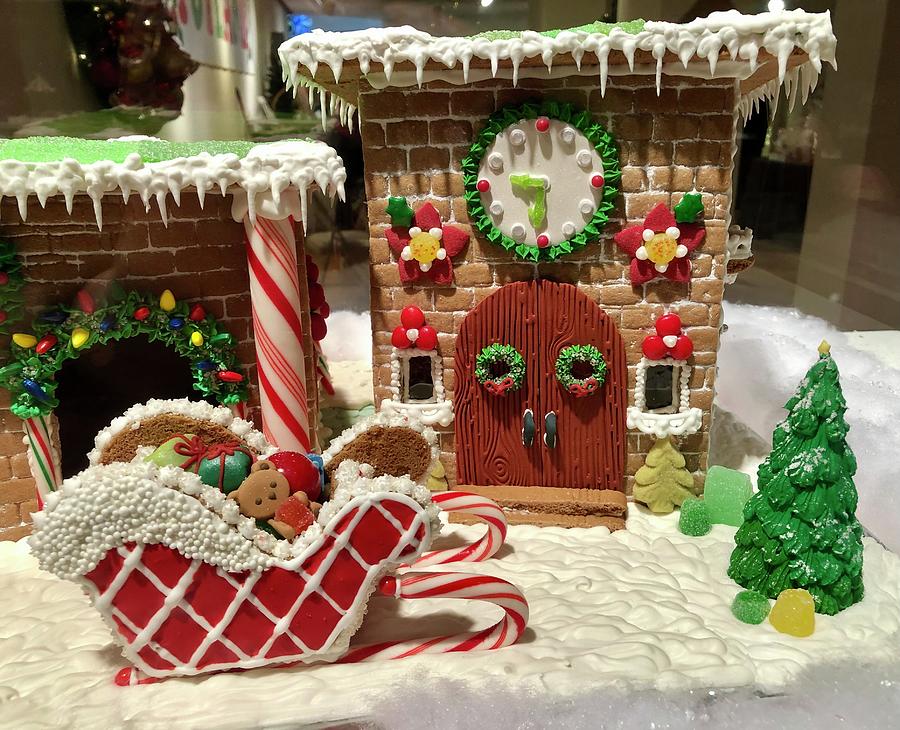Gingerbread Scene Photograph by Denise Mazzocco - Fine Art America