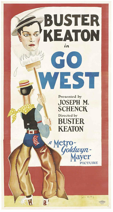 Go West - 1925 Digital Art by Original Movie Poster - Fine Art America