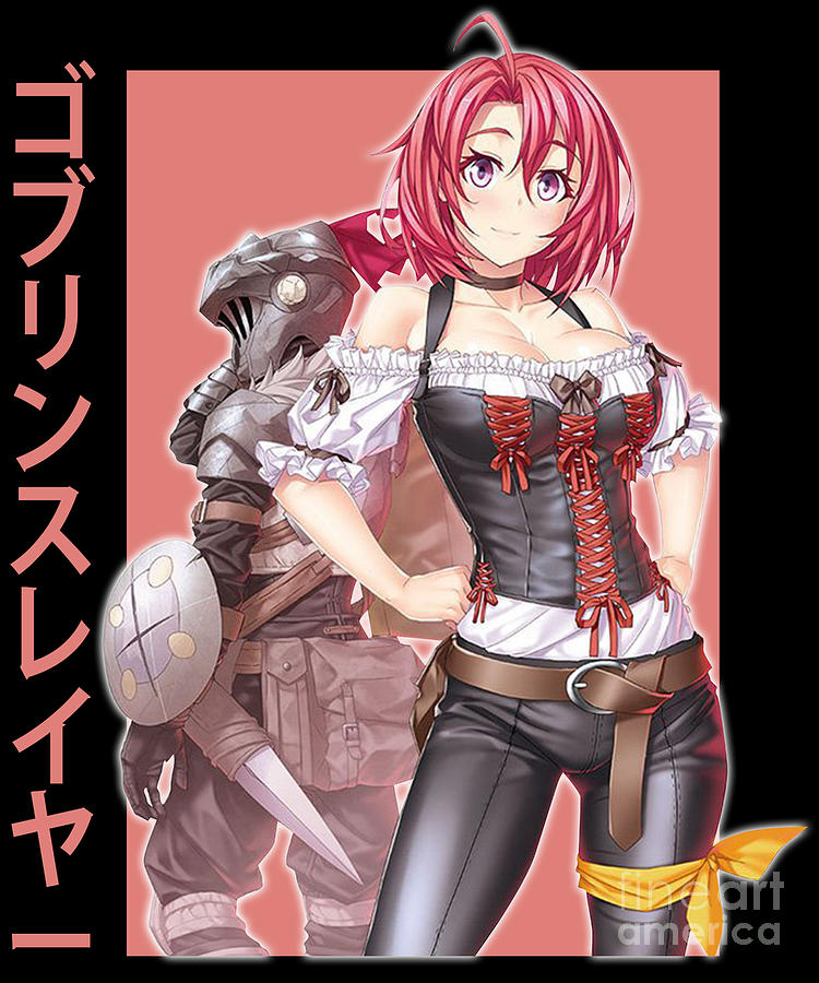 Goblin Slayer Cow Girl Retro Art Japanese Anime Drawing By Fantasy