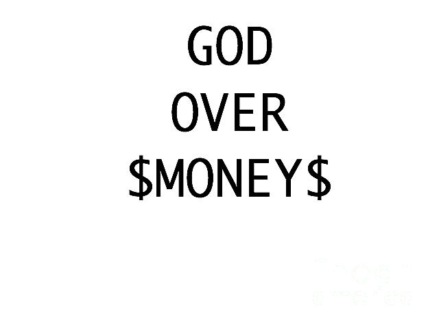 God Over Money Logo Glorifying God With Your Finances – Blake Long