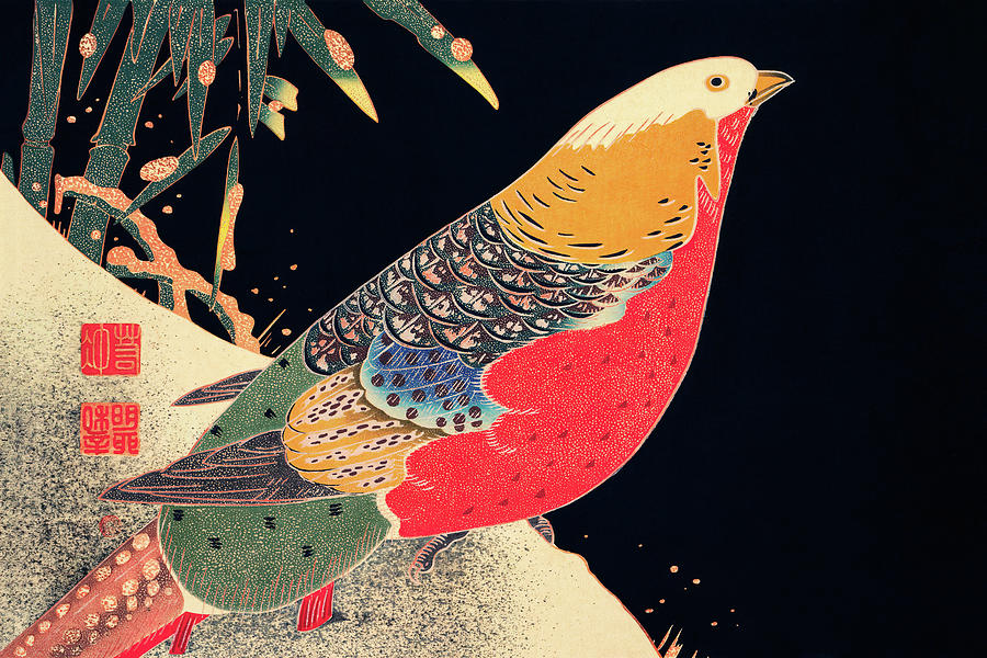 Japanese Prints Bird
