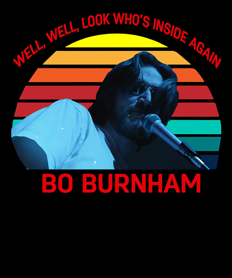 Good Bo Burnham Inside Welcome To The Internet Well Look Who Inside Again Ess Retro Drawing by ...